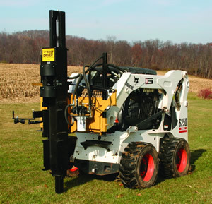KIWI Skid-Steer Post Driver